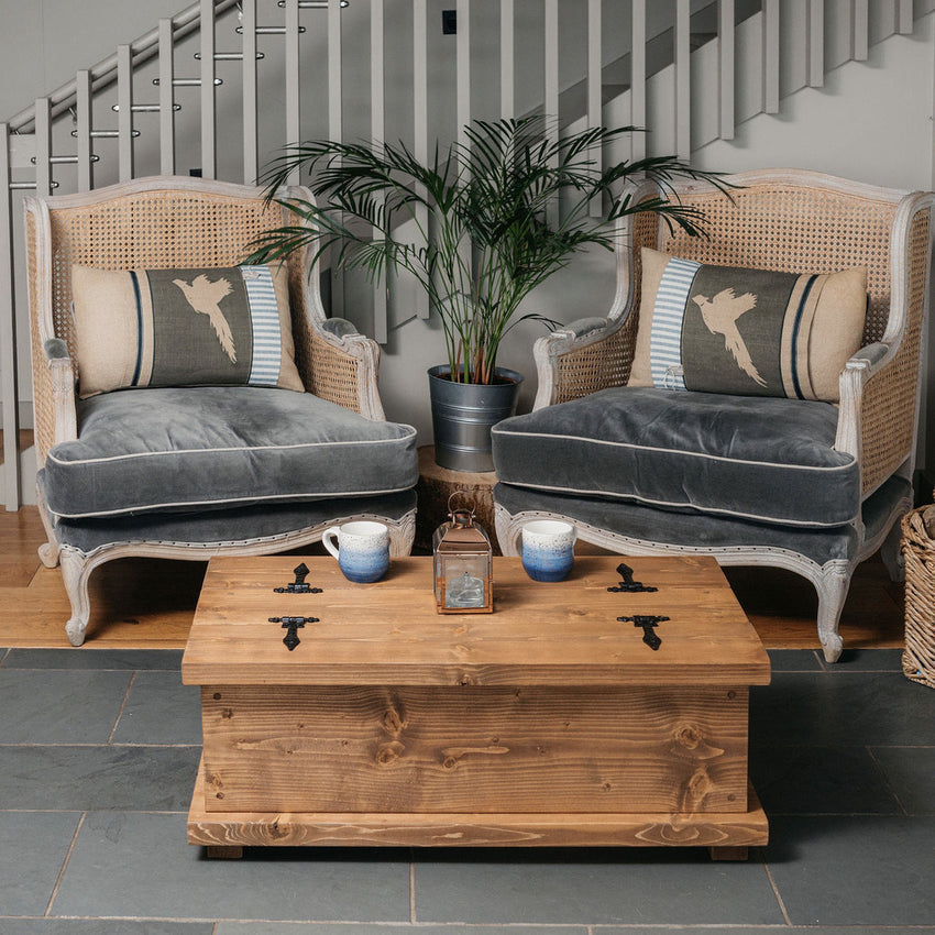 Handmade Solid Wood Rustic Canada Low Tv Unit – Rustic Dreams