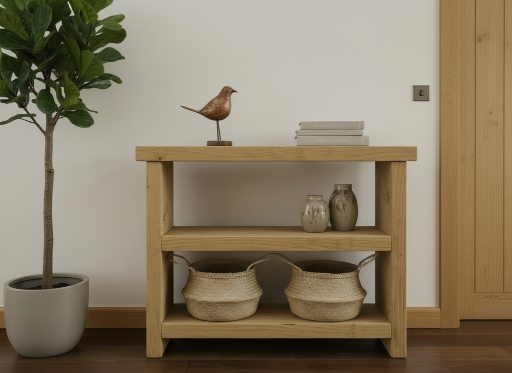 Pennington Handmade Rustic Side Table – Rustic Dreams