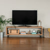 Hartington Solid Wood Rustic Tv Stand with Storage – Rustic Dreams